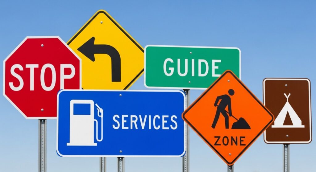 MUTCD Sign Color Guide — What Each Color Means and When to Use It ...